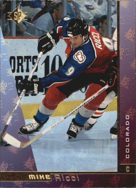 1996-97 SP #37 Mike Ricci - INTERNETOVÝ OBCHOD NHL Hokejové karty www ...