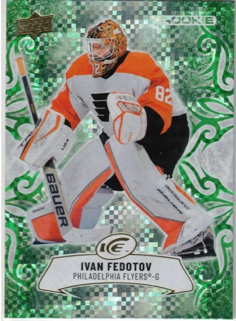2024-25 Upper Deck Ice Emerald Green #138 Ivan Fedotov - INTERNETOVÝ ...