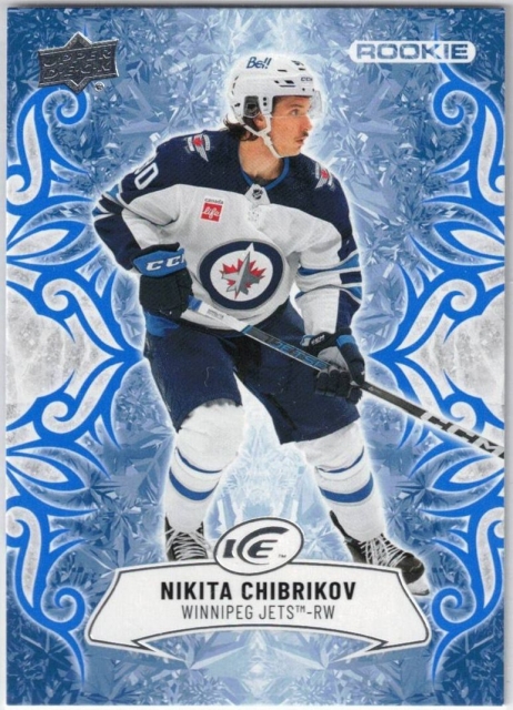 2024-25 Upper Deck Ice #104 Nikita Chibrikov RC - INTERNETOVÝ OBCHOD ...